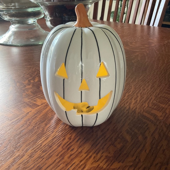 Target | Holiday | Target Ceramic Lit Pumpkin | Poshmark